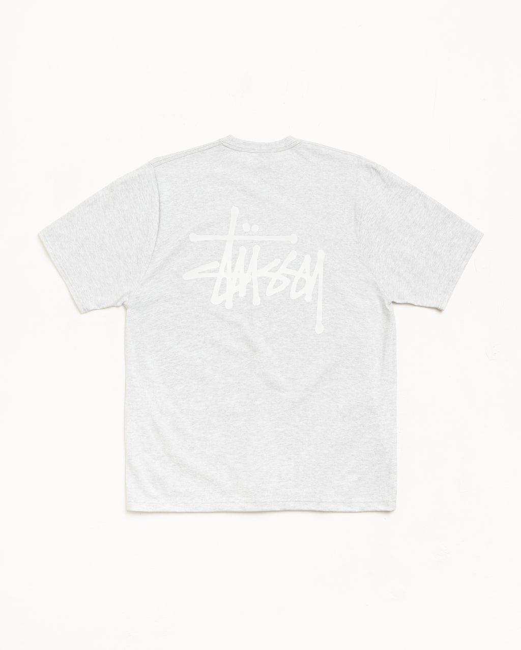 Basic Stüssy Tee – Ash Heather | Tees | Stüssy Japan